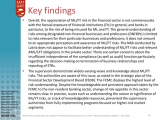 Moneyval Mutual Evaluation Report - Latvia 2018 | PDF | Crime & Harmful ...