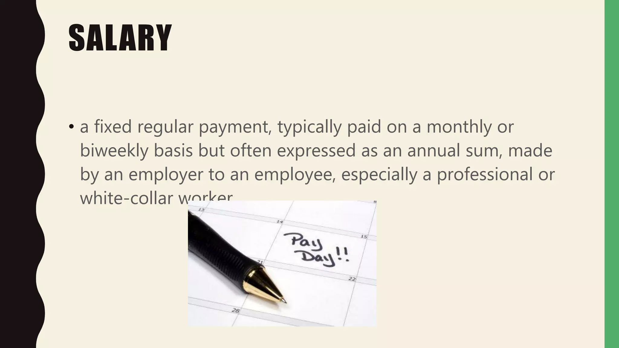 Money vocabulary | PPTX