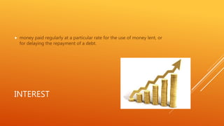 Money vocabulary | PPTX | Personal Finance