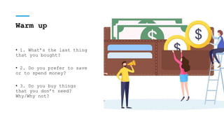 Money Vocabulary - Aula de Inglês sobre dinheiro.pptx