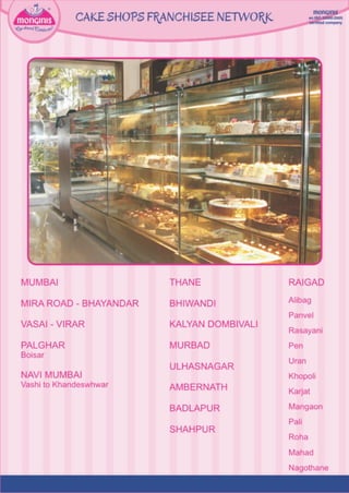 Monginis cake bakery franchise 9315185354, 9555648810 | PDF