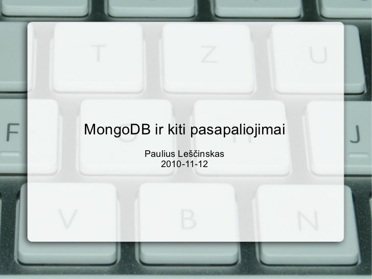 Mongodb
