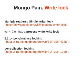 Mongo performance tuning: tips and tricks | PPT