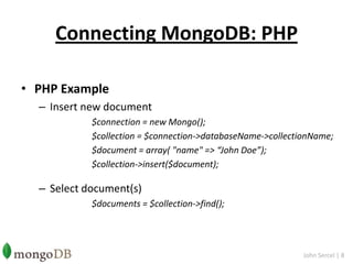 MongoDB | PPTX