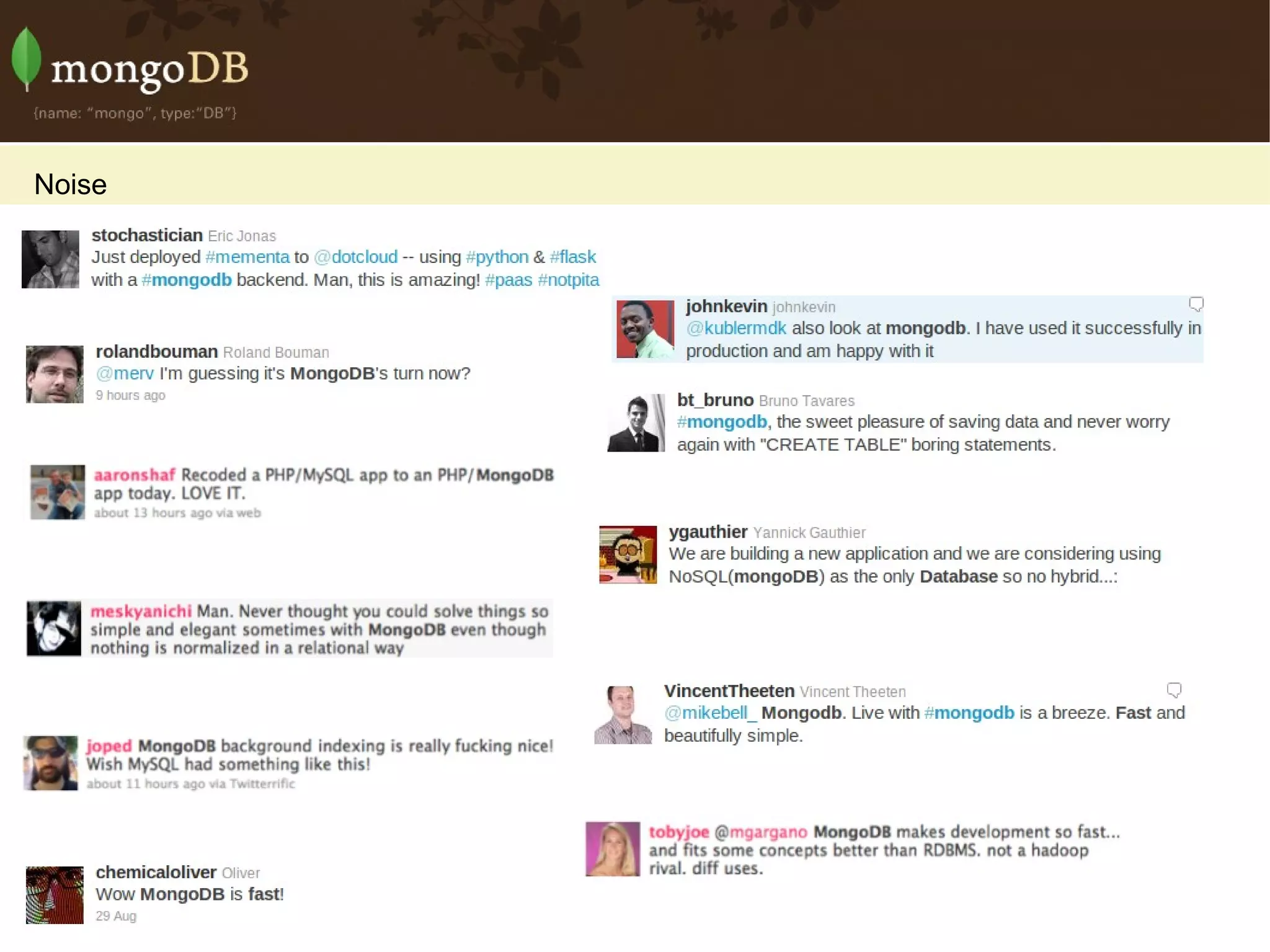 MongoDb - Details on the POC | PPT