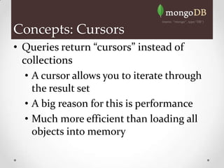MongoDB | PPT