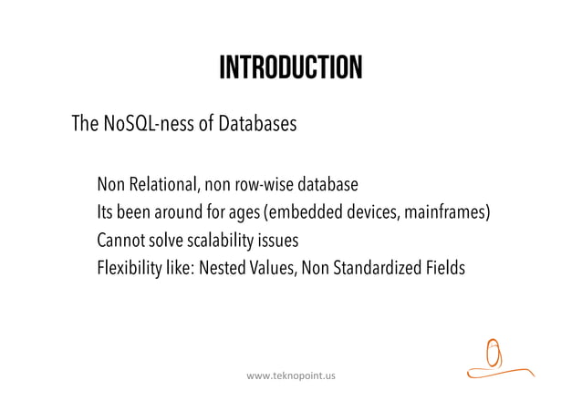 Introducing Mongo DB and setting up Adobe AEM6 with mongo | PPT
