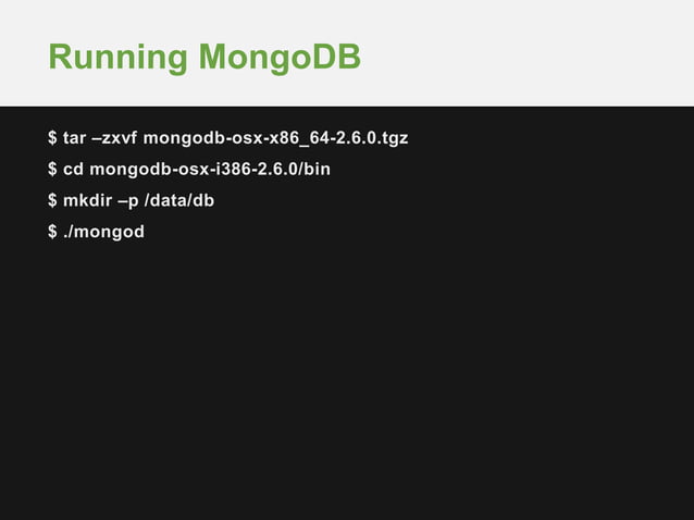 MongoDB Basics | PPT