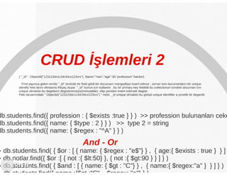 Mongo db | PDF | Databases | Computer Software and Applications