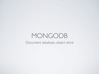 MongoDB 101 | PDF