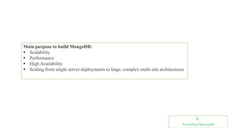 Mongo db | PPT