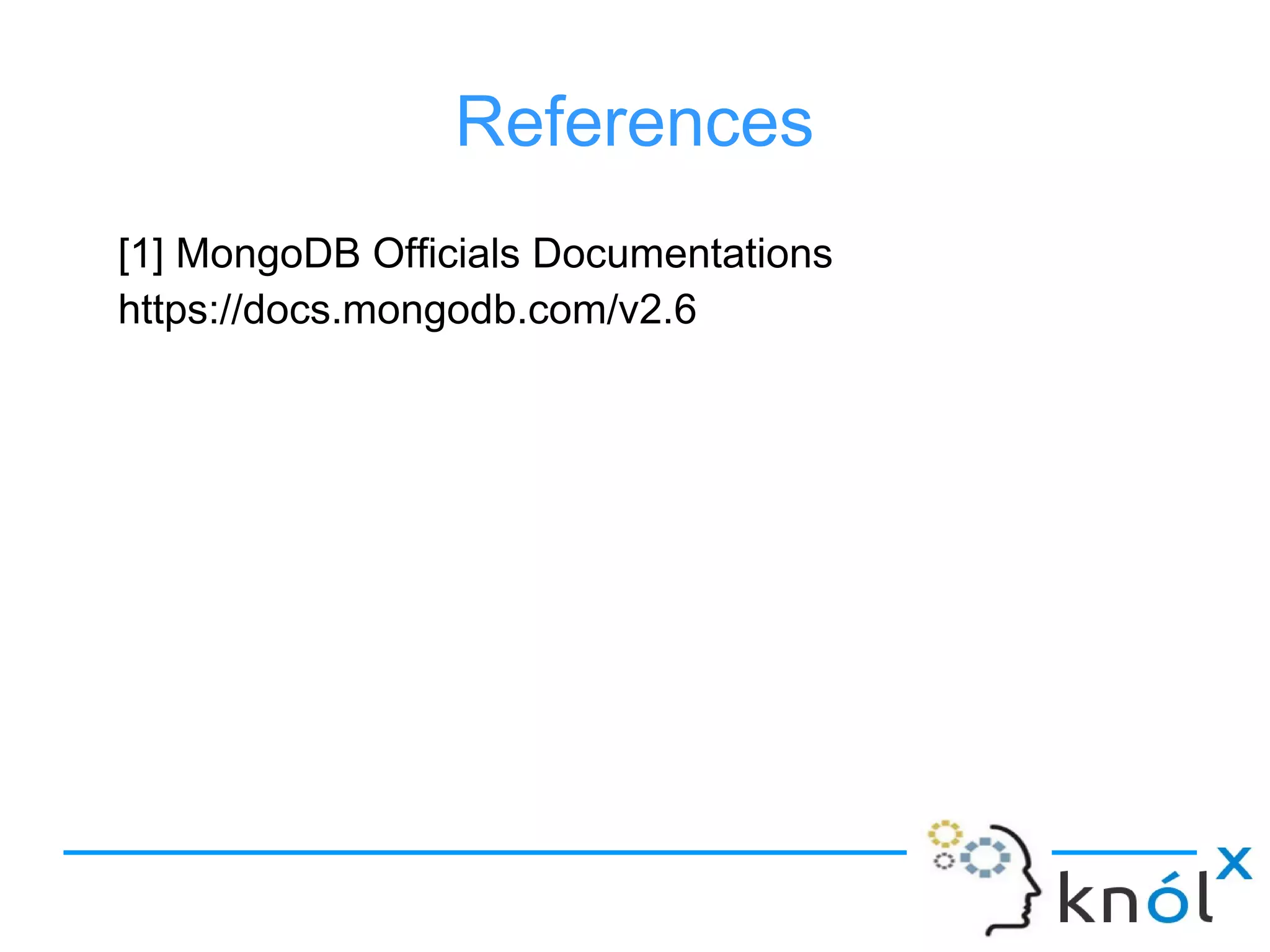 MongoDB: Advance concepts - Replication and Sharding | ODP
