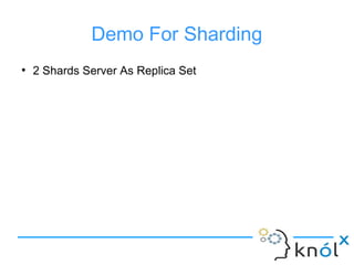 MongoDB: Advance concepts - Replication and Sharding | ODP | Databases | Computer Software and ...