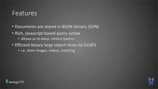Introduction to MongoDB | PPTX