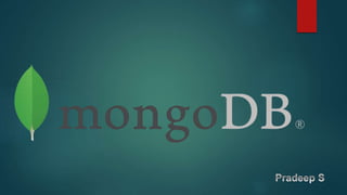 Mongo DB | PPT
