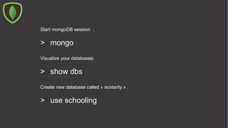 NoSQL with MongoDB | PPTX