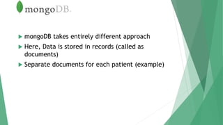 Mongodb basics and architecture | PPTX