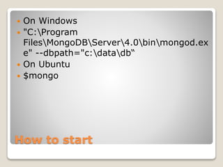Mongo db Quick Guide | PPT