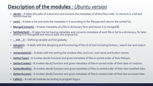 Classification & Analysis of Unstructured Data | PPT
