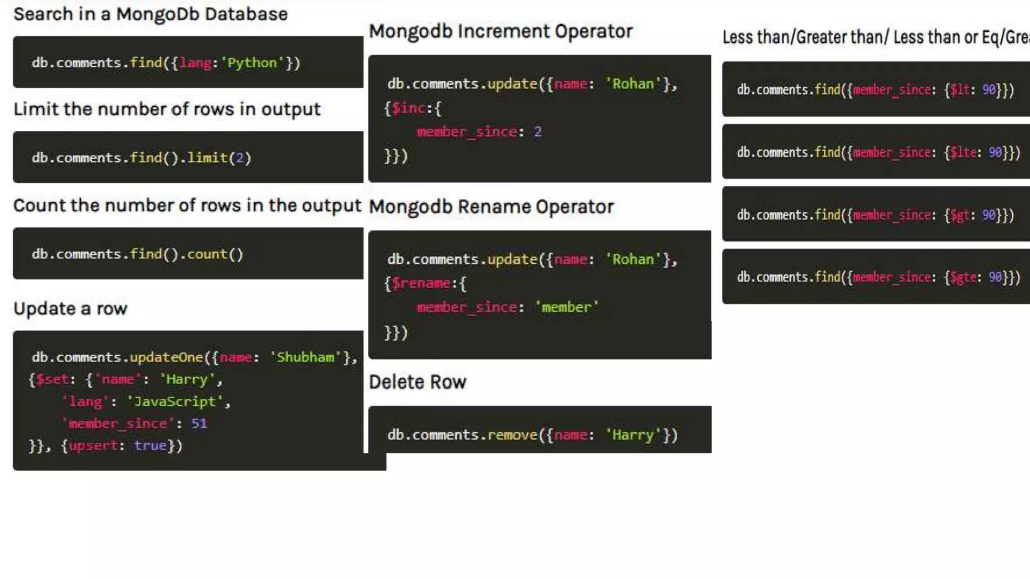 Mongodbpptx Databases Computer Software And Applications