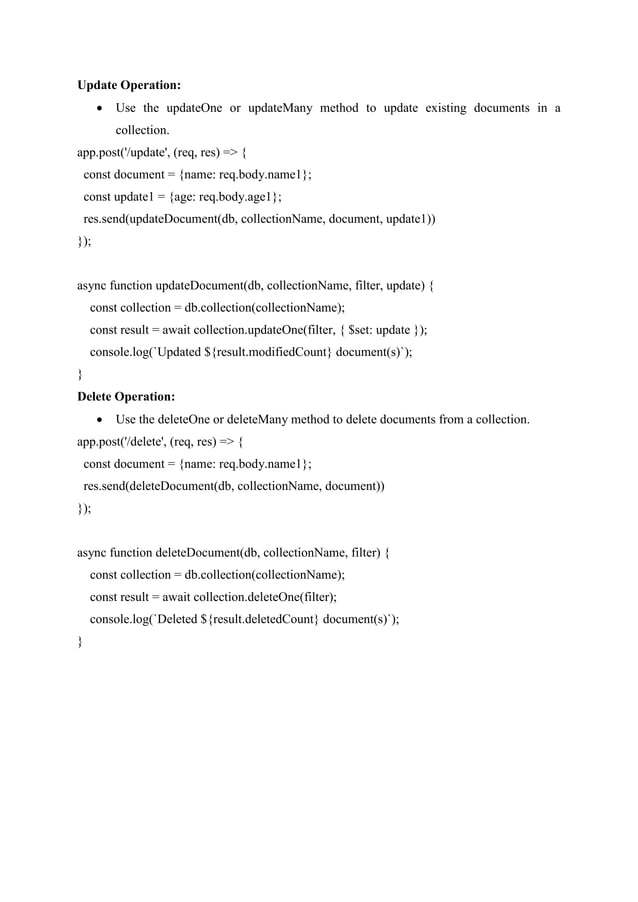 MongoDB.pdf | Databases | Computer Software and Applications MongoDB.pdf | Databases | Computer Software and Applications