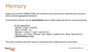 MongoDB - Aggregation Pipeline | PPTX