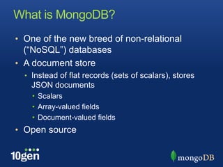 mongodb-brief-intro-february-2012 | PPT