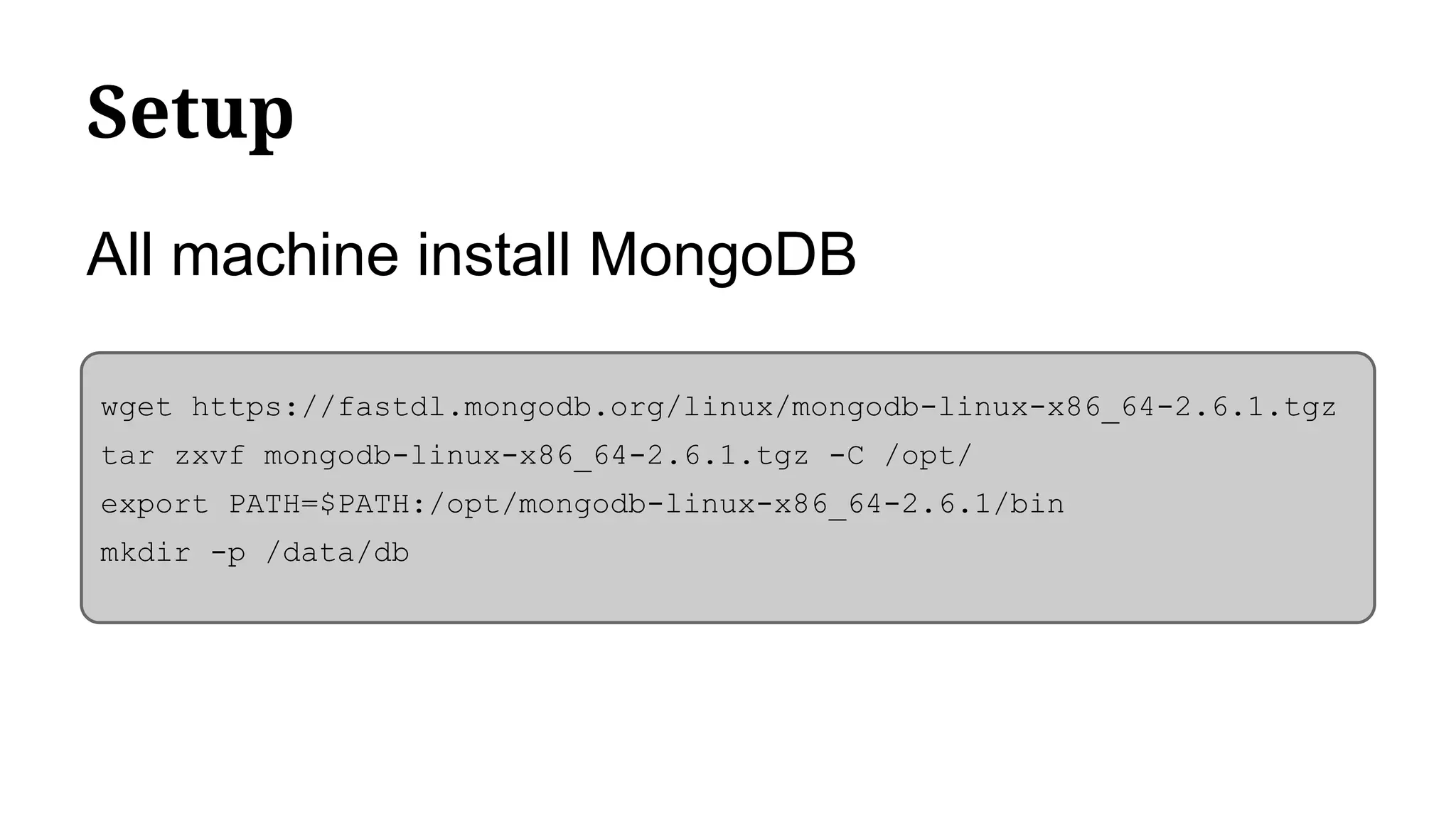 MongoDB Shard Cluster | PDF