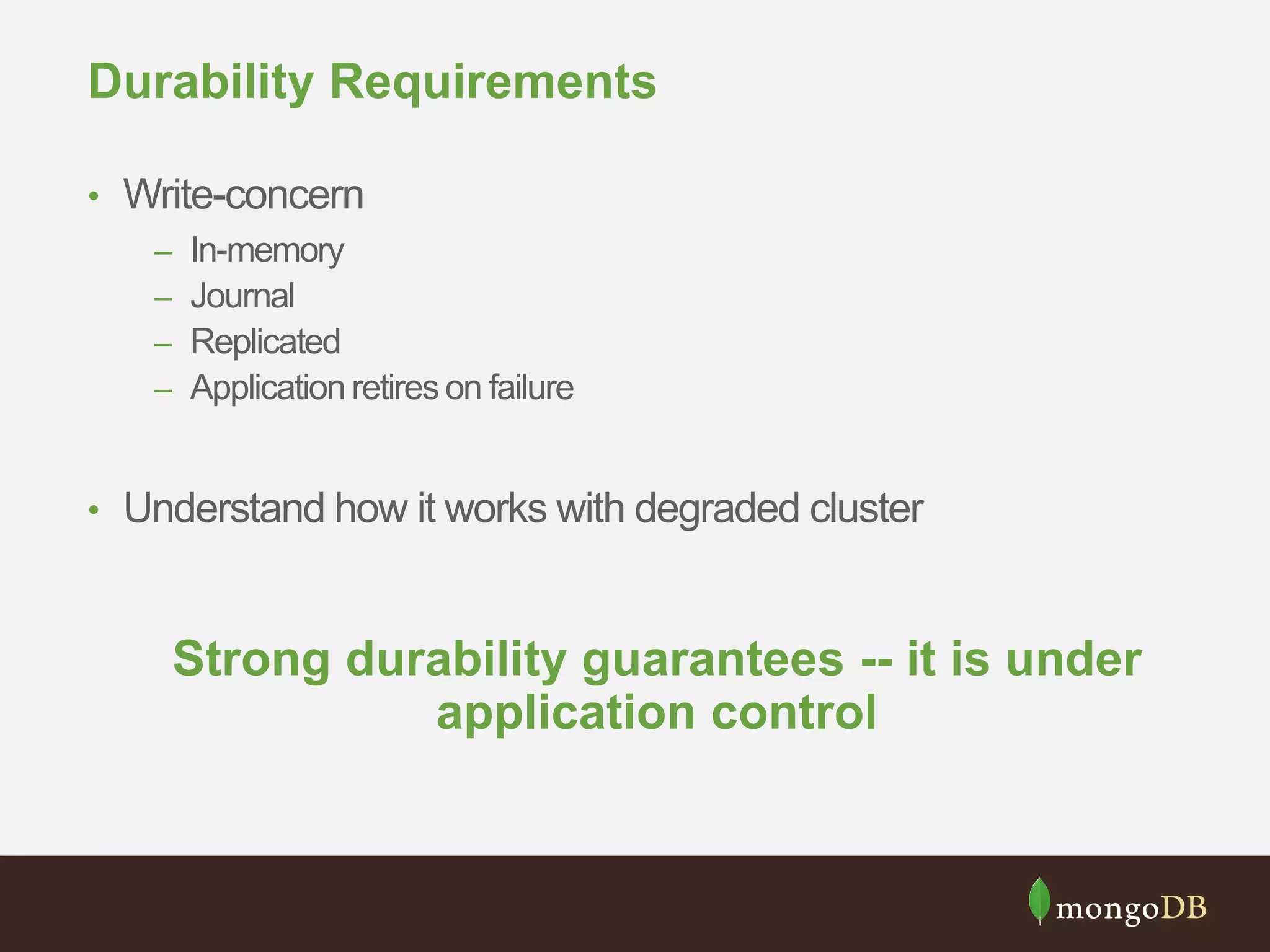 MongoDB Deployment Checklist | PPT