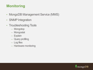 MongoDB Deployment Checklist | PPT