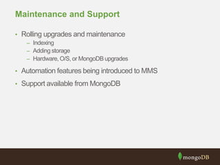 MongoDB Deployment Checklist | PPT