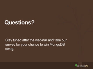 MongoDB Deployment Checklist | PPT