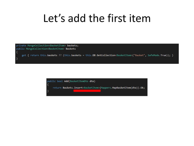 Mongo db first steps with csharp | PDF | Databases | Computer Software ...
