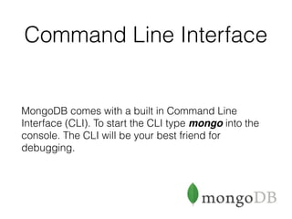 Starting with MongoDB | PPT