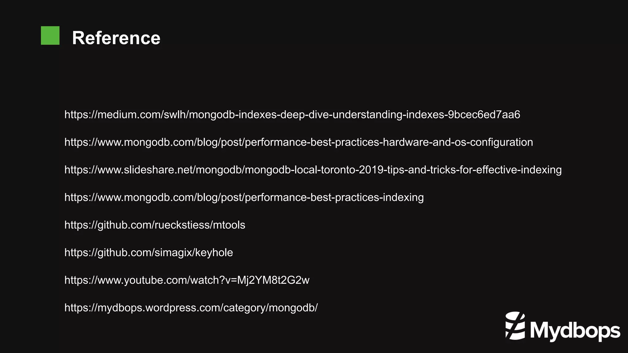 MongoDB performance | PPT