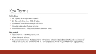 MongoDB introduction features -presentation - 2.pptx