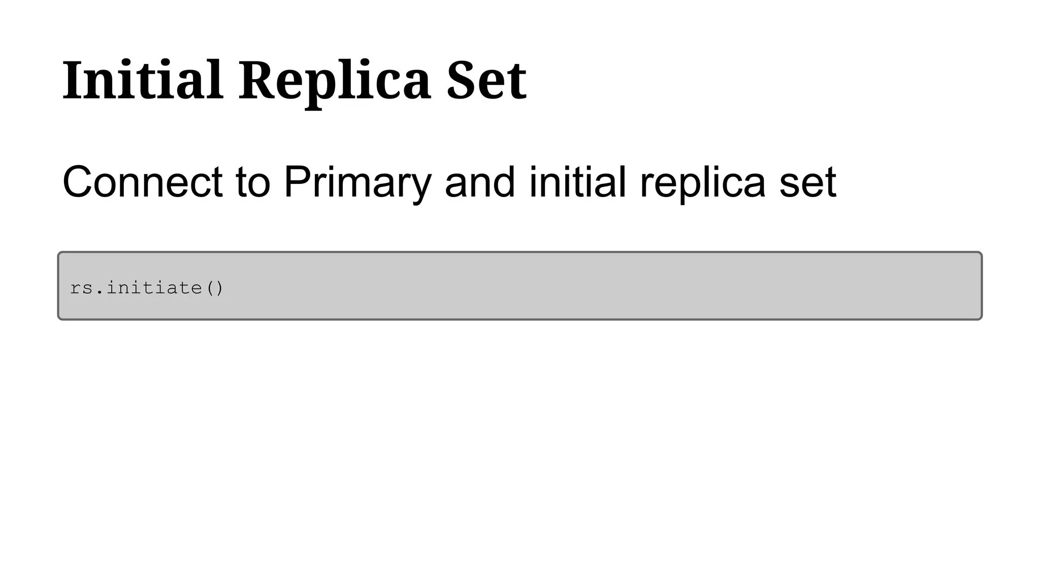MongoDB Replication Cluster | PDF | Databases | Computer Software and Applications