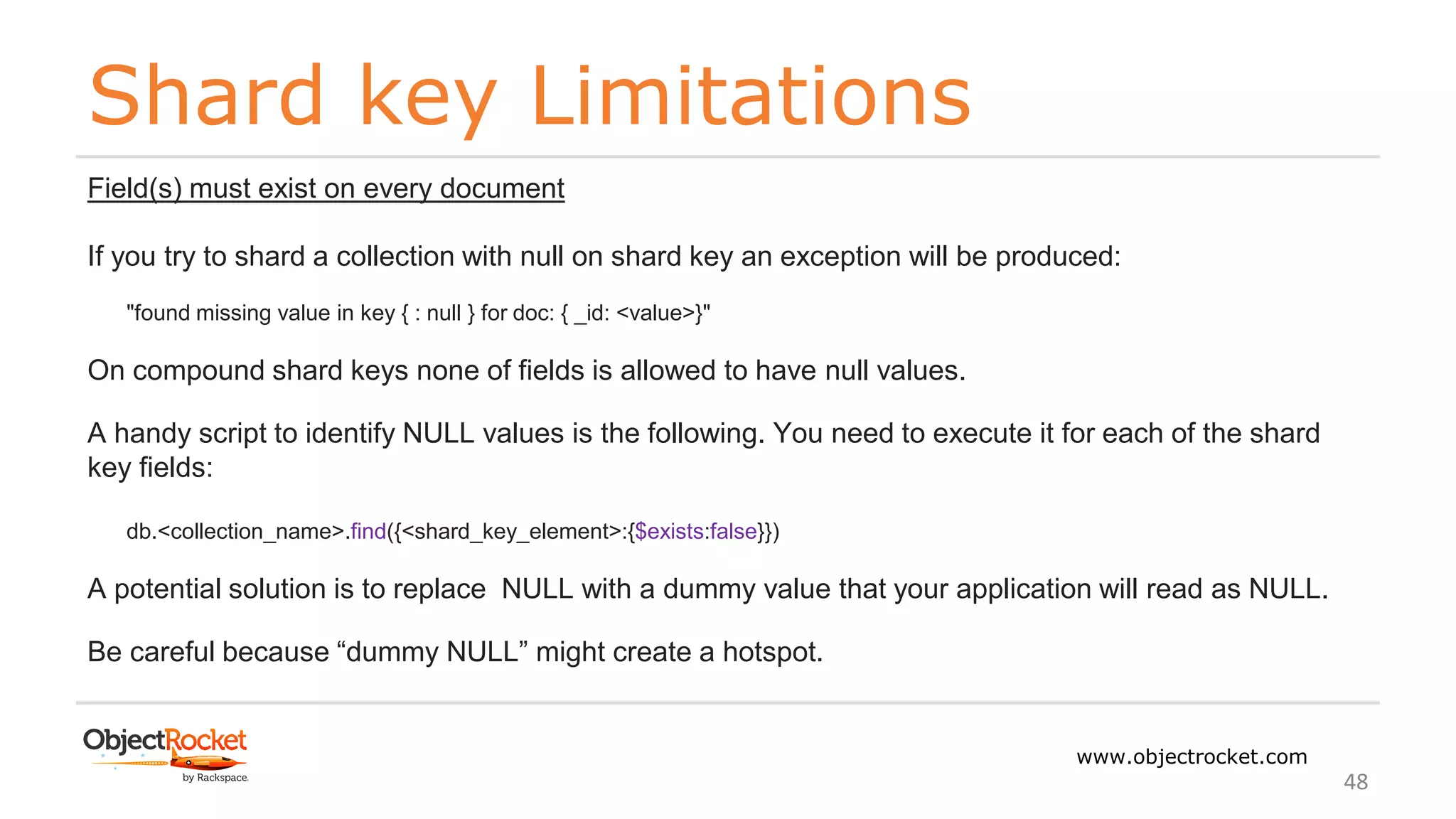 Mongodb Sharded Cluster Tutorial Ppt