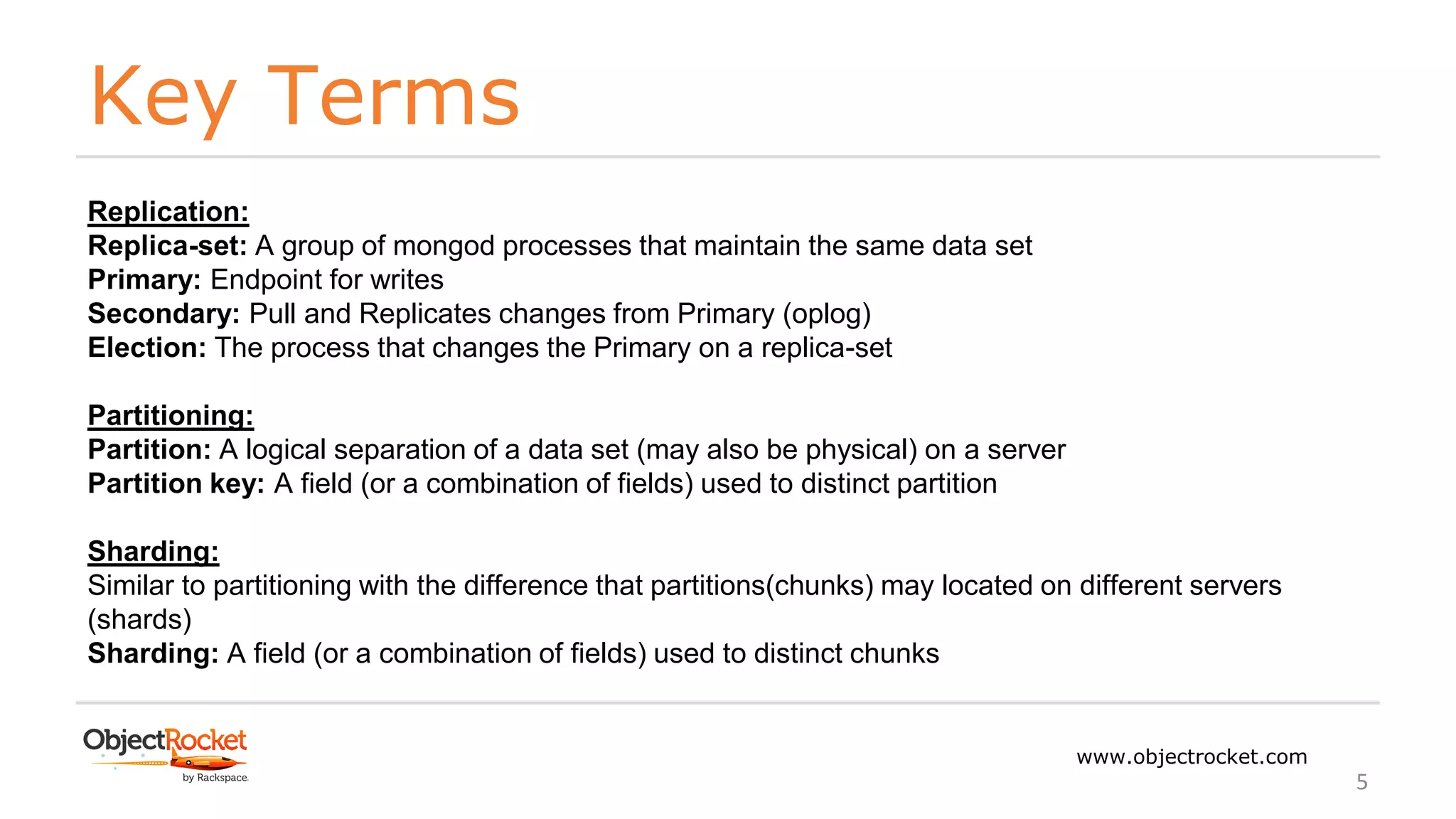 MongoDB - Sharded Cluster Tutorial | PPT