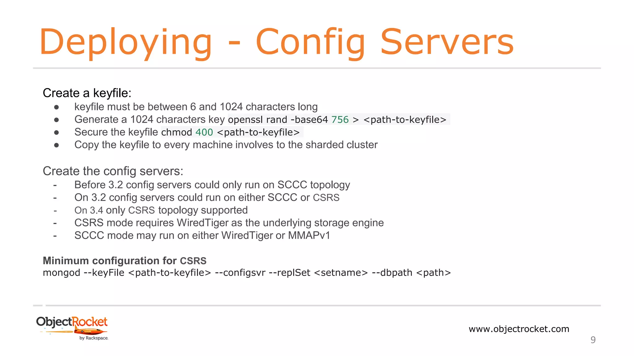 MongoDB - Sharded Cluster Tutorial | PPT