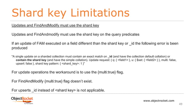 MongoDB - Sharded Cluster Tutorial | PPT