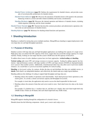 Mongo db sharding guide | PDF