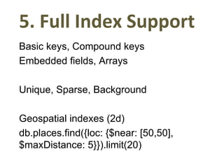 Meetup#1: 10 reasons to fall in love with MongoDB | PPT