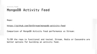 Scalable News Feed with Mongo DB | PPT