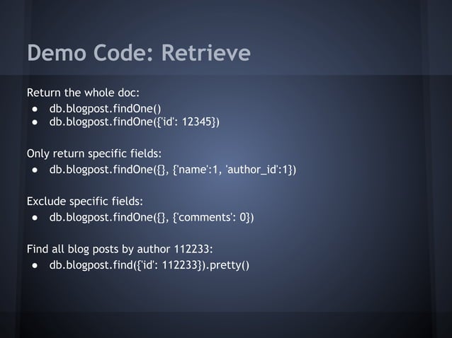 Mongodb Nosql And All Of Its Awesomeness Ppt