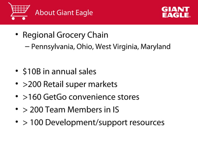 MongoDB at Giant Eagle by David Williams | PPT