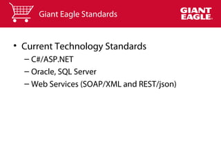 MongoDB at Giant Eagle by David Williams | PPT