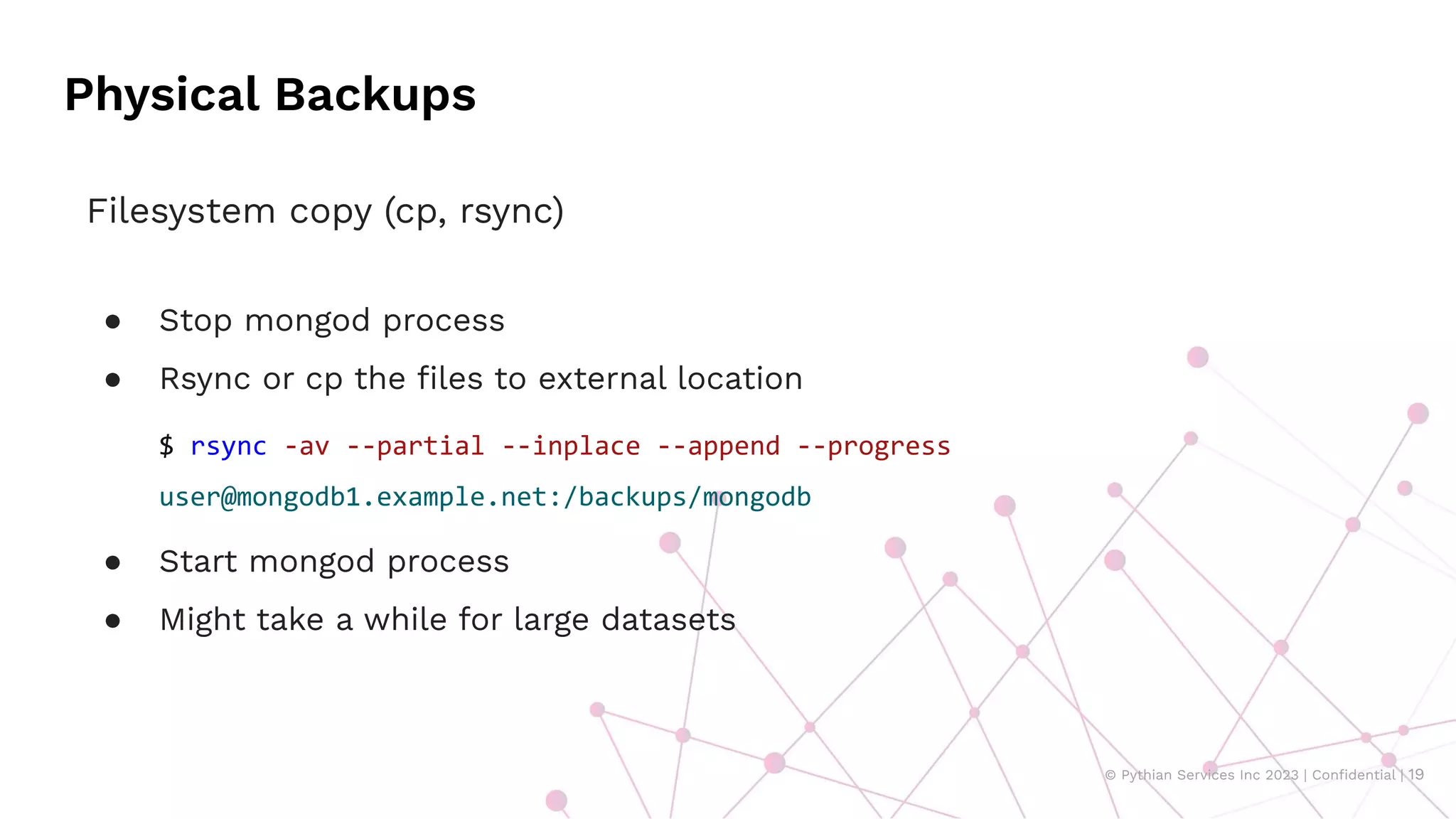 MongoDB Backups and PITR | PDF
