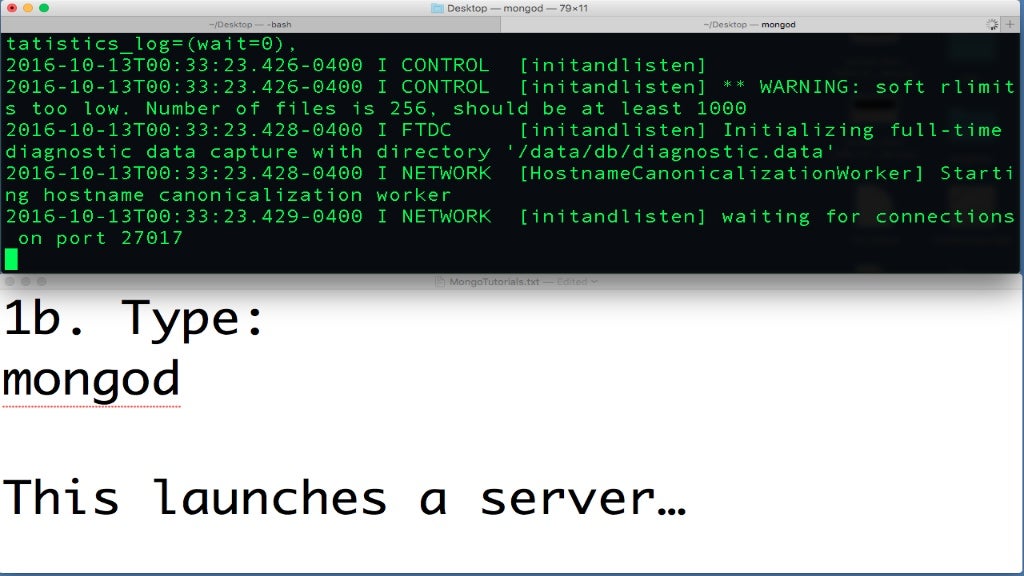 MongoDB: Basic Databasing Commands -- Getting to Know Mongo MongoDB: Basic Databasing Commands -- Getting to Know Mongo