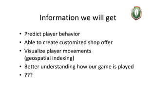 MongoDB for Game Analytics | PPT